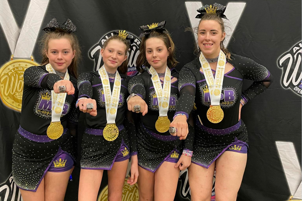Devon cheerleading team crowned world champions in Florida | holsworthy-today.co.uk